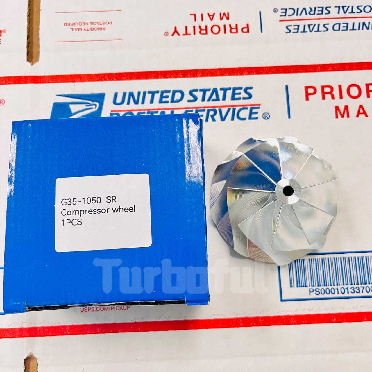 Turbocharger Compressor Wheel-Billet Point Milled For G35-1050 Standard ...
