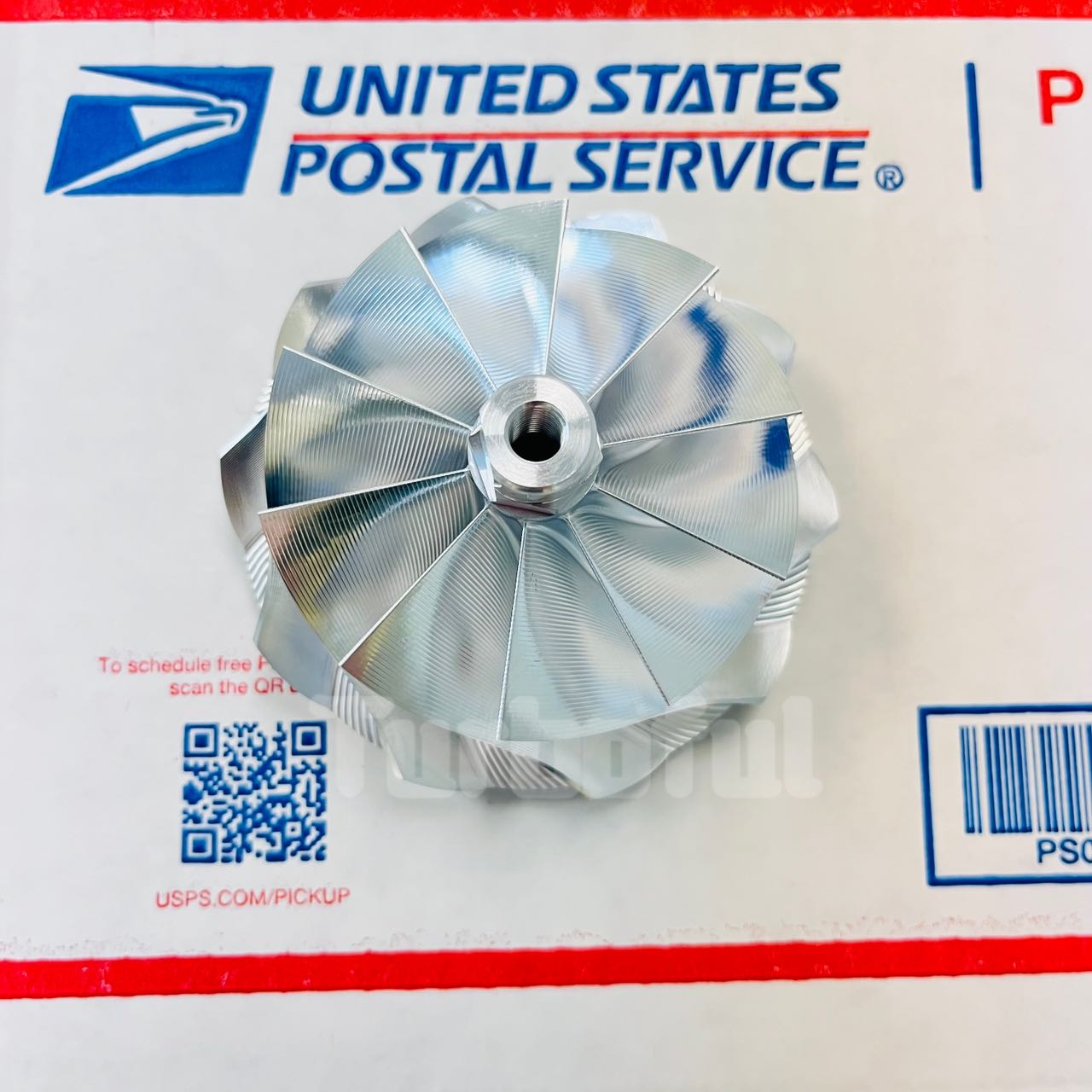 Billet Point Milled Turbo Compressor Wheel for G42-1450 Standard Rotation