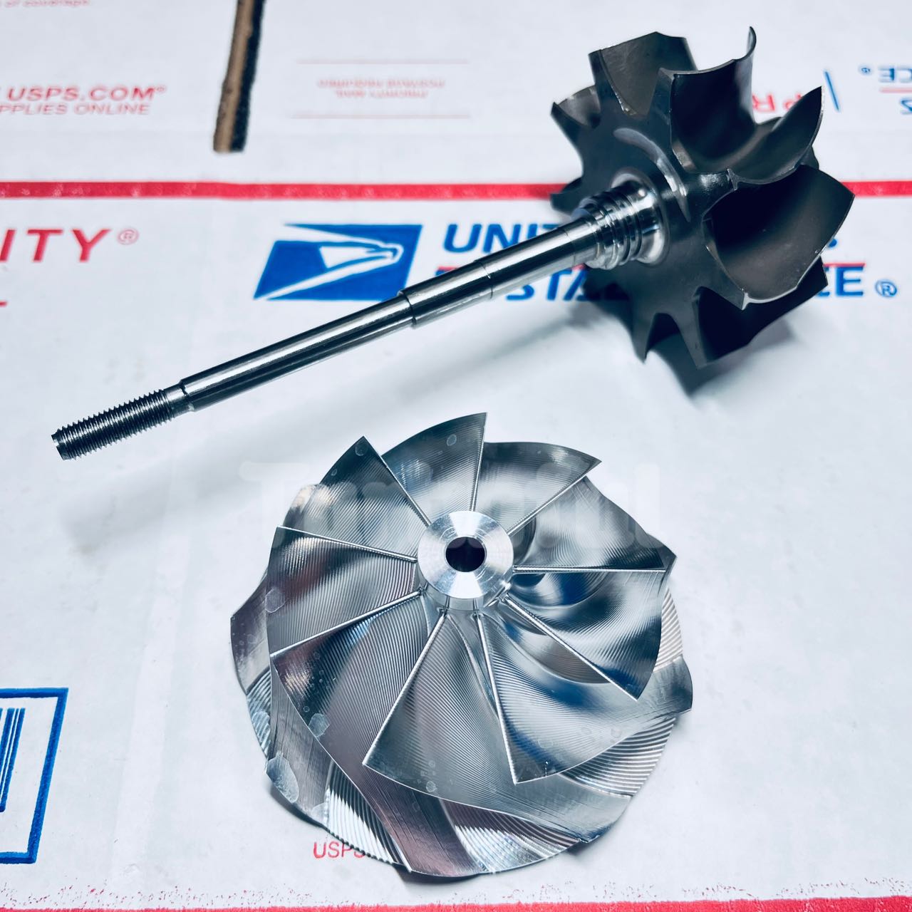 Shaft Rotor Turbine Shaft Wheel Compressor Wheel G35-1050 Standard Rotation