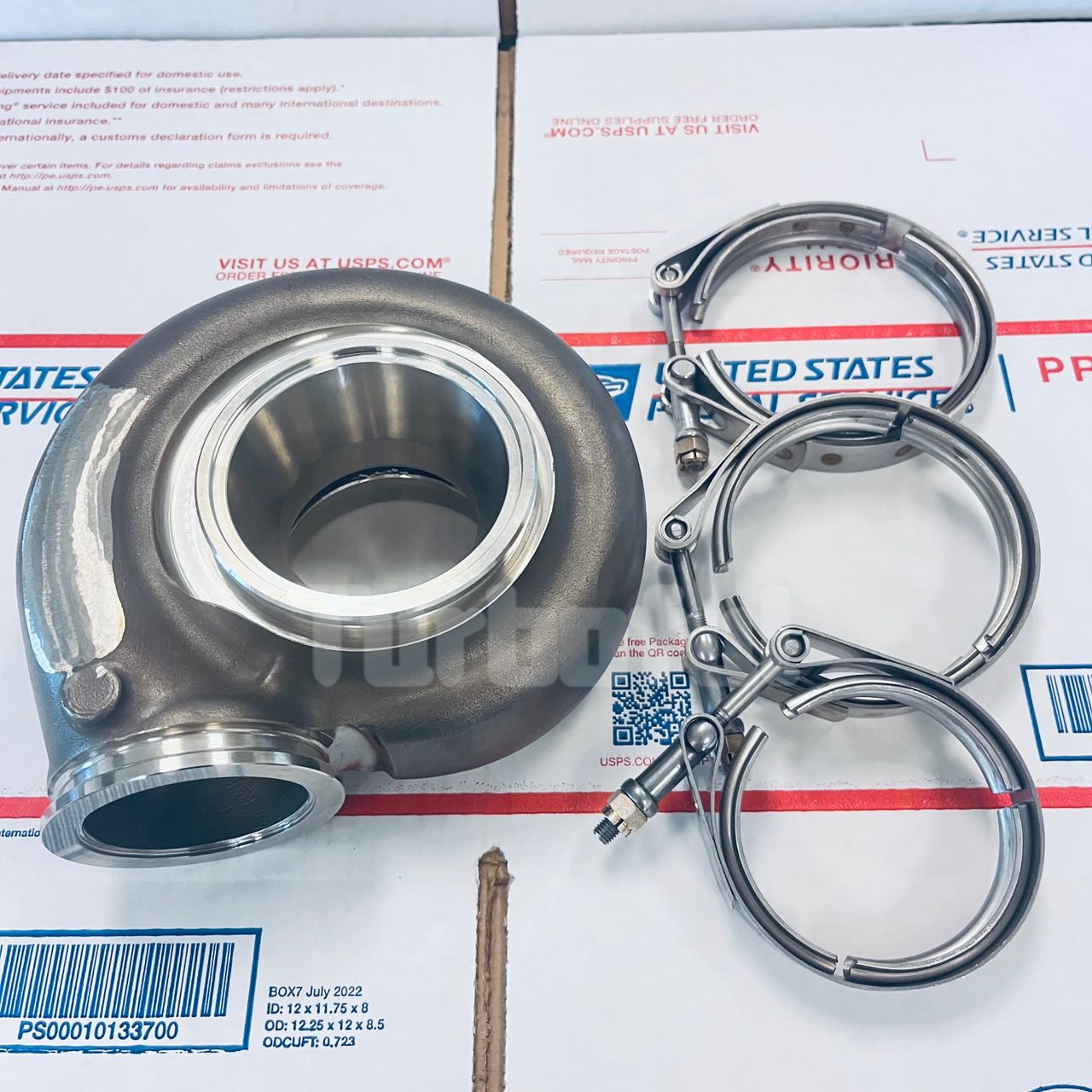 Stainless Steel Turbine housing for G30-900 A/R1.21 Reverse Rotation