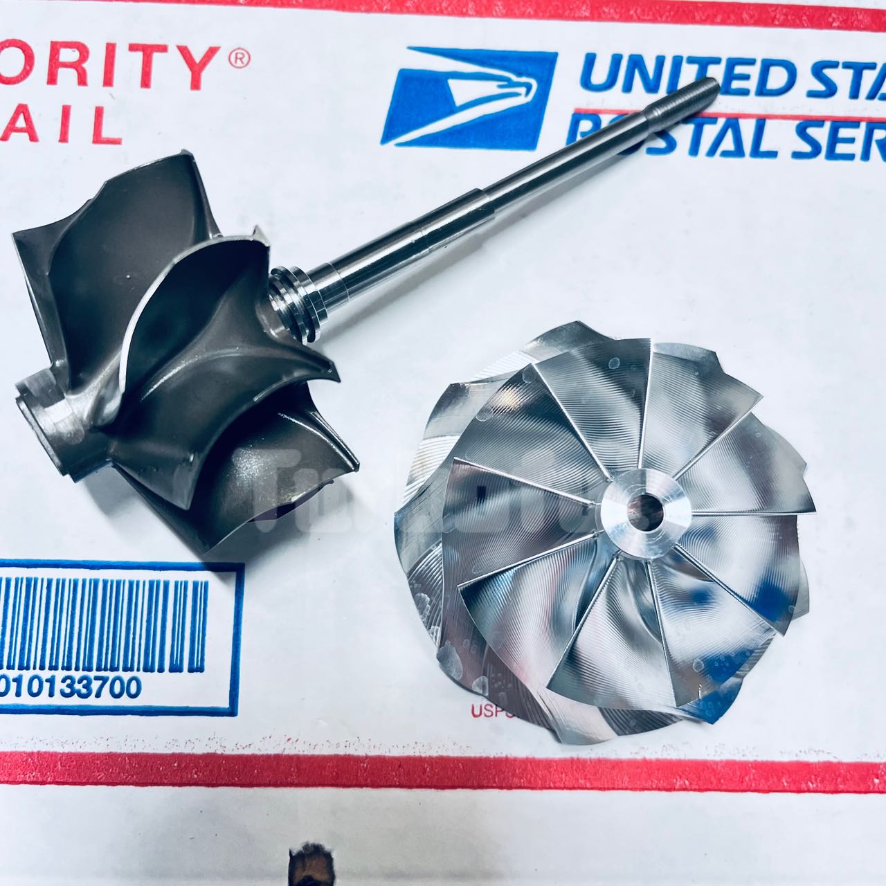 Shaft Rotor Turbine Shaft Wheel Compressor Wheel G35-1050 Standard Rotation