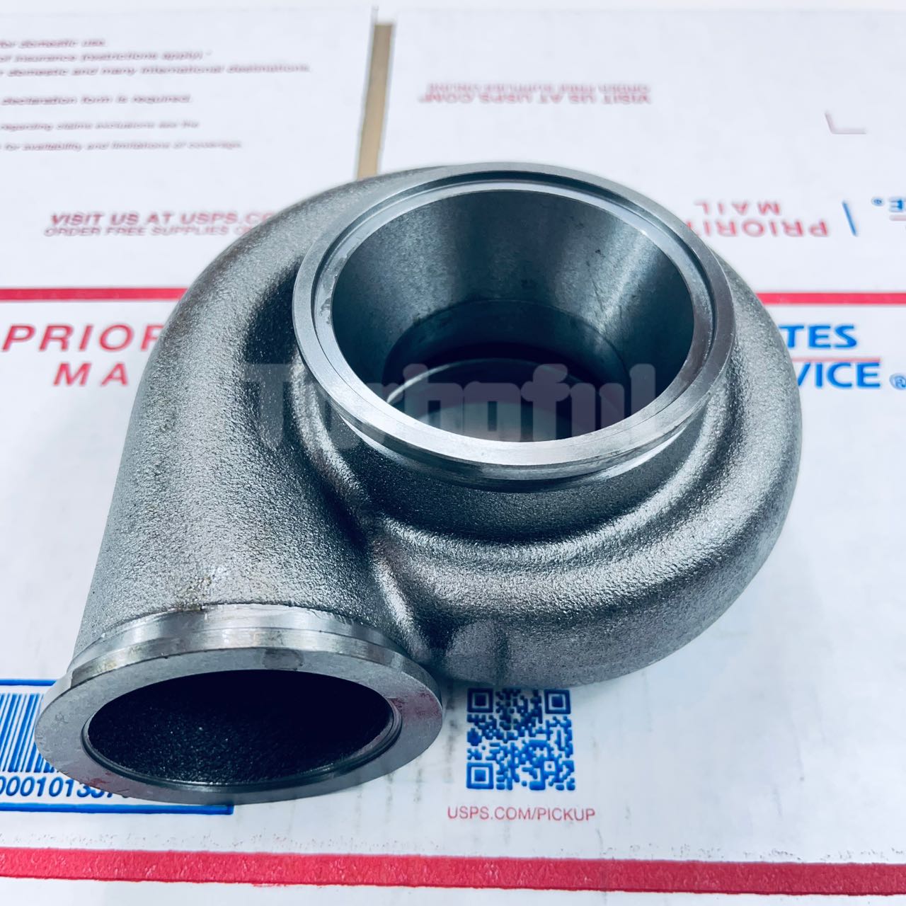 Cast Iron Turbine Housing G30-900 A/R 0.83 Reverse Rotation V-Band