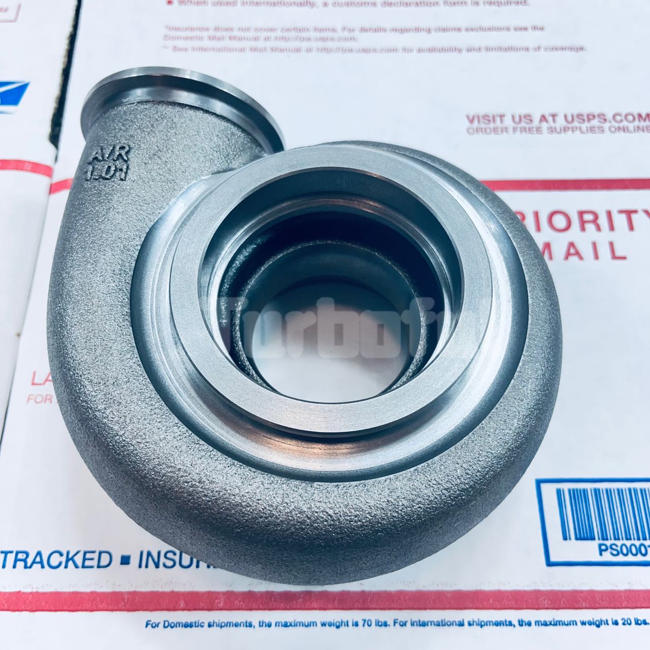 G30-660 A/R 1.01 V-Band Cast Iron Turbine Housing Reverse Rotation