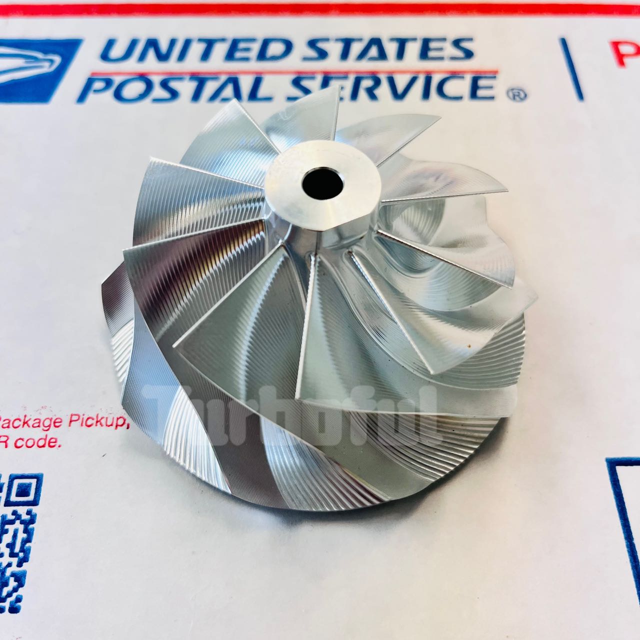 Billet Point Milled Turbo Compressor Wheel for GTX3582R Standard Rotation