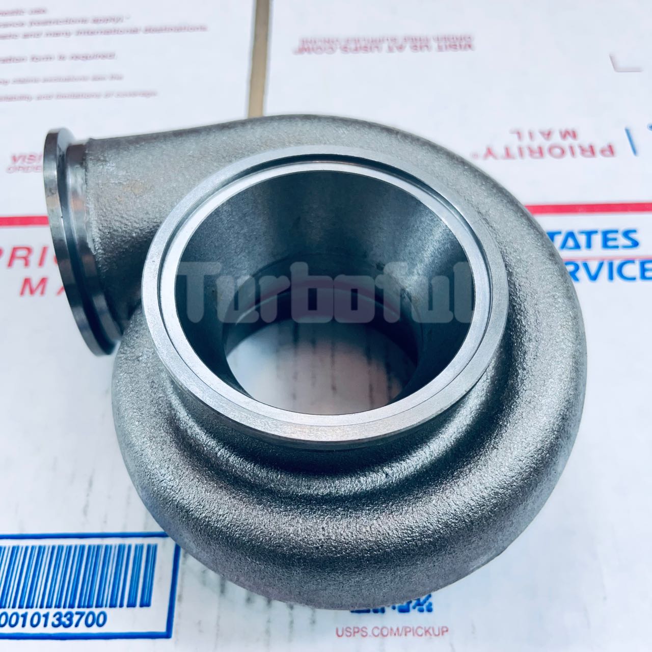 Cast Iron Turbine Housing G30-900 A/R 0.83 Reverse Rotation V-Band