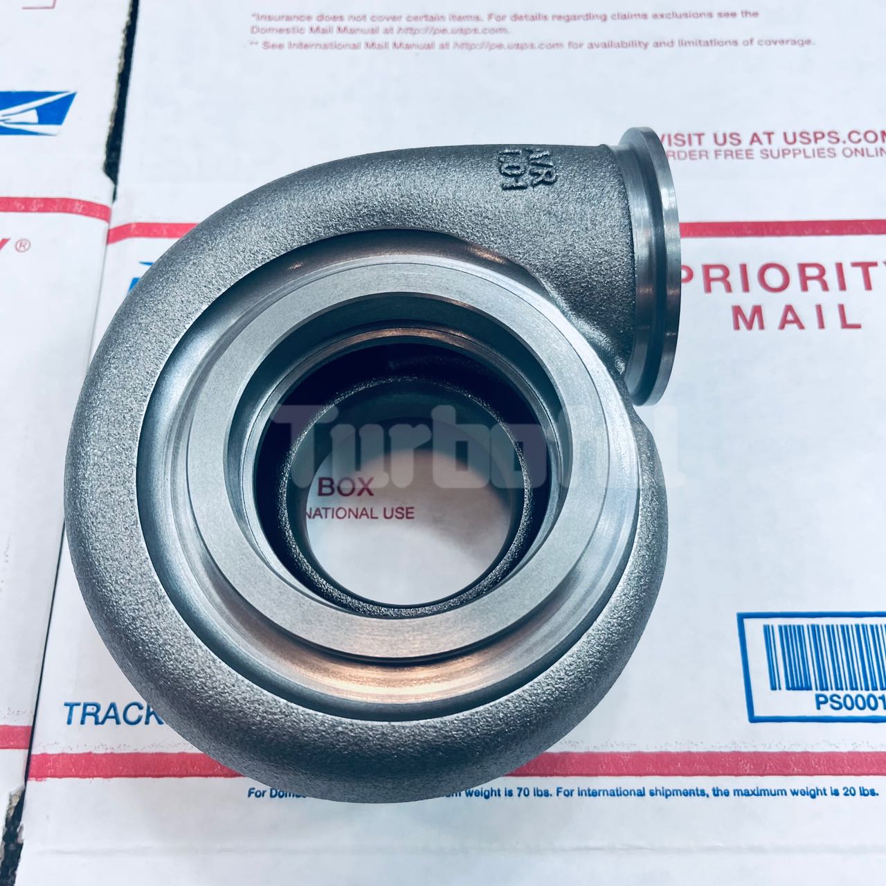 G30-900 A/R 1.01 V-Band Cast Iron Turbine Housing Reverse Rotation