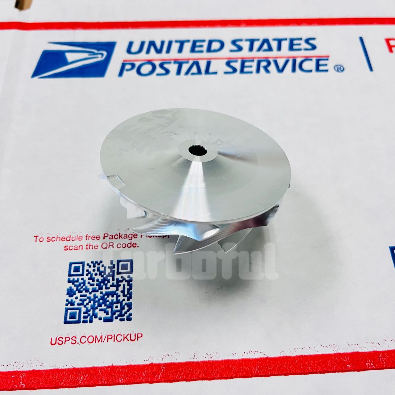 Turbo Compressor Wheel-Billet Point Milled for G30-660 Reverse Rotation