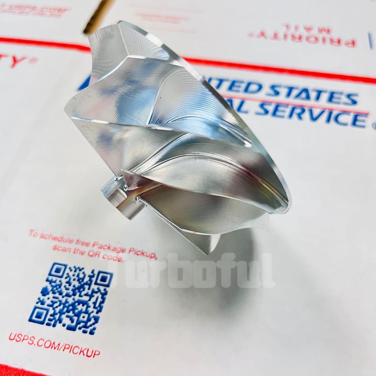 Billet Point Milled Turbo Compressor Wheel for G35-1050 Reverse Rotation