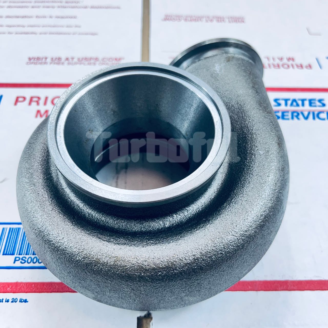 Cast Iron Turbine Housing G30-900 A/R 0.83 Reverse Rotation V-Band