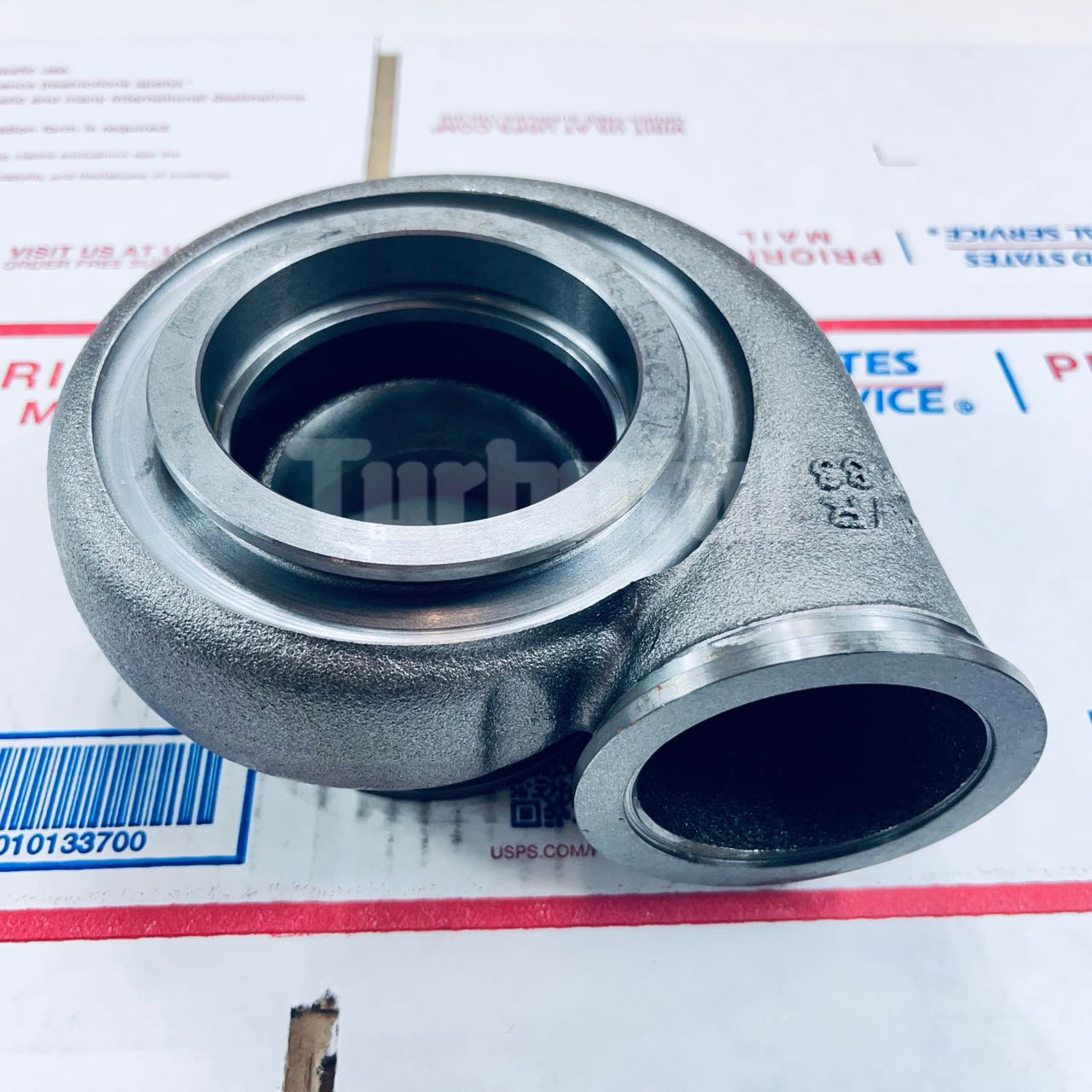 Cast Iron Turbine Housing G30-900 A/R 0.83 Reverse Rotation V-Band