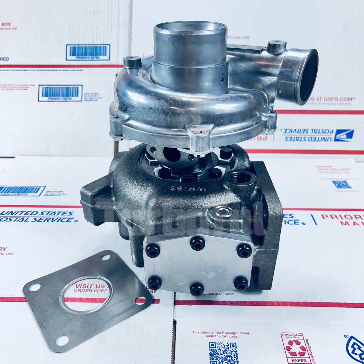 NEW Turbo For 2000-01 Yanmar Marine RHC61W VC240101 MYDH 119173-18040 ...