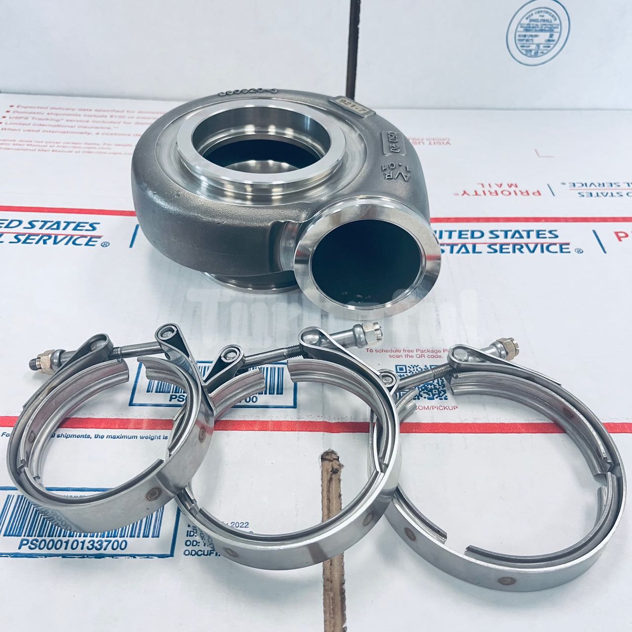 Stainless Steel Turbine Housing for G35-900 A/R 1.01 V-Band Reverse ...