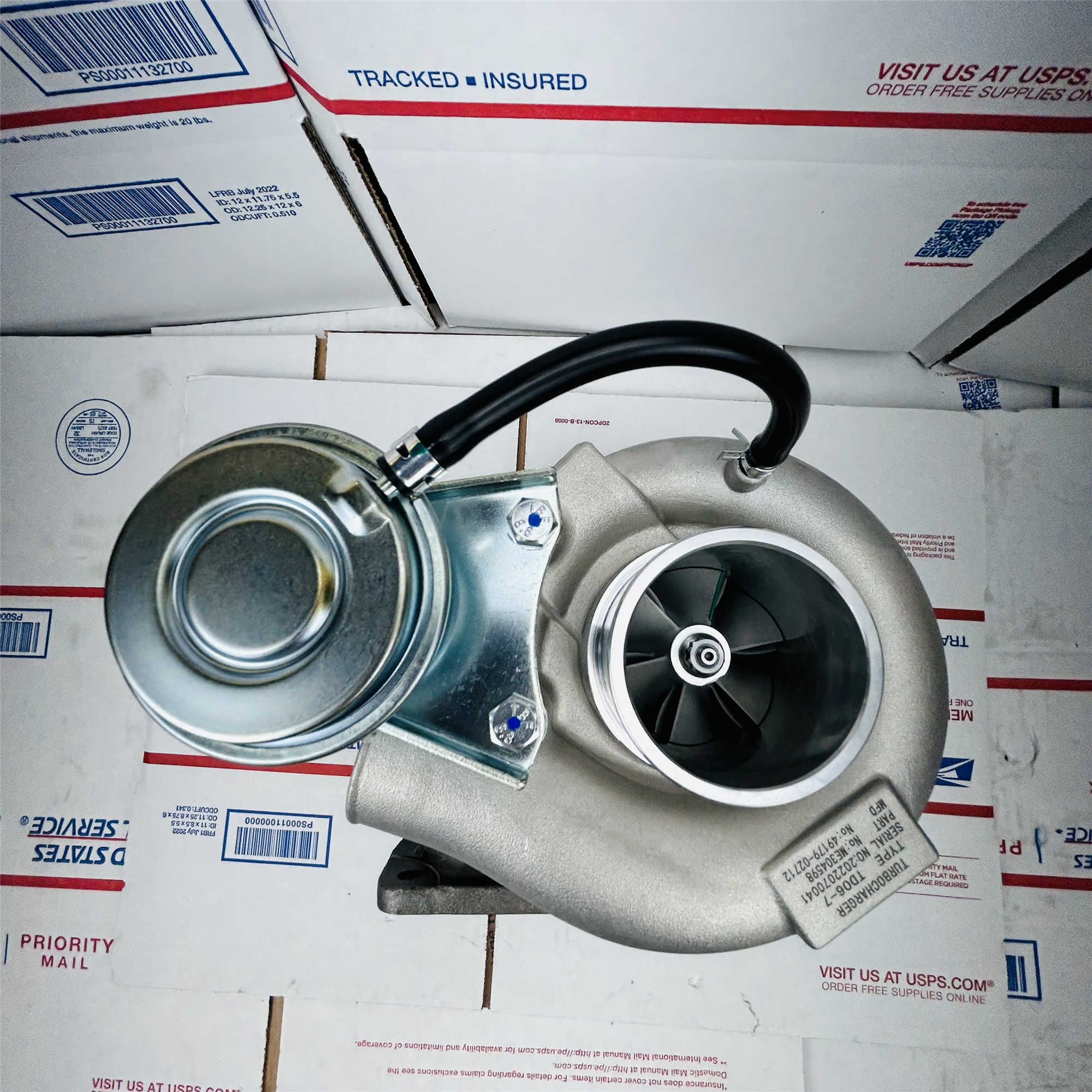 TD06-7 Turbo 49179-02712 49179-02710 turbocharger for Mitsubishi Fuso ...