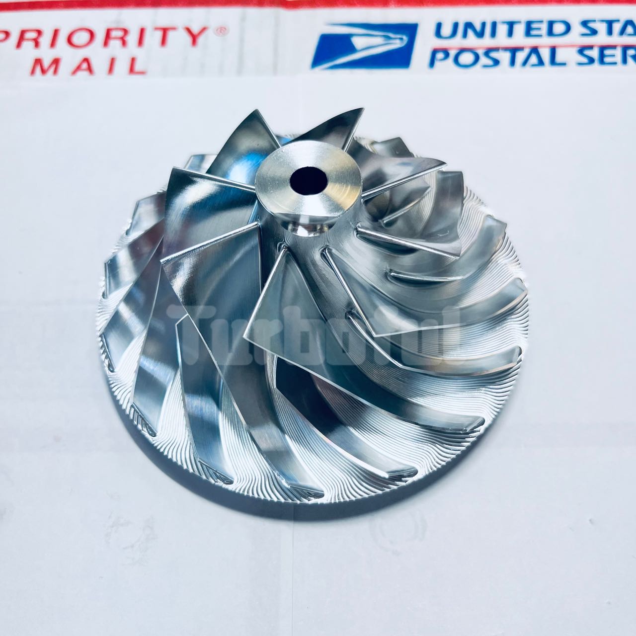Turbo Compressor Wheel-Billet Point Milled for G30-660 Reverse Rotation